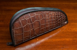 Hand-made Alligator Skin Gun Case
